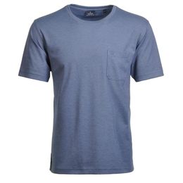 Ragman Herren T-Shirttaubenblau, Gr. XXXL, 70% Baumwolle 30% Polyester, Shirts