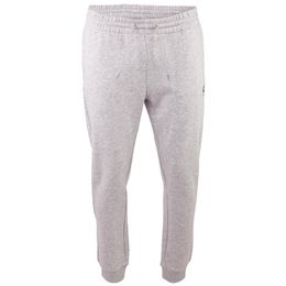 Lotto Herren Sweathose, grau, Gr. S, unifarben, 75% Baumwolle, 22% Polyester, 3% Viskose, Hosen, - innen weich angraut
