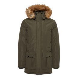 11 Project Herren Langmantel "Parka PRDuffin", grün, Gr. M, Obermaterial: 100% Polyester PES., Mäntel