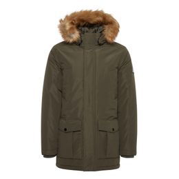 11 Project Herren Langmantel "Parka PRDuffin", gr&uuml;n, Gr. XL, Obermaterial: 100% Polyester PES., M&auml;ntel