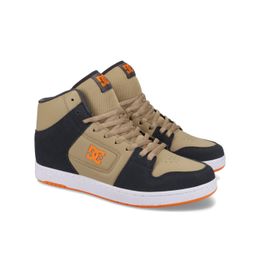 DC Shoes Herren Sneaker "Manteca 4 Hi", Gr. 11,5, grün, 51.34% Leder, 48.66% Synthetikmaterial, Schuhe