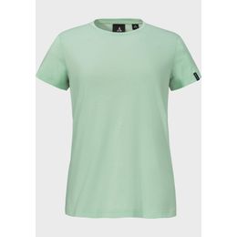 Schöffel SCHÖFFEL Damen Funktionsshirt "Urban T Shirt Style Collada WMS", grün, Gr. 38, Oberstoff: 60% Baumwolle 40% Polyester, Shirts