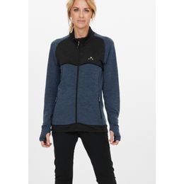 WHISTLER Damen Fleecejacke "Nevados", blau, Gr. 38, mehrfarbig, 93% Polyester, 7% Elasthan, Jacken, in atmungsaktiver und dehnbarer Qualit&auml;t