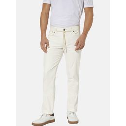 Babista Herren 5-Pocket-Hose "Hose MARDOR", wei&szlig;, Gr. 29, Obermaterial: 97% Baumwolle CO. 3% Elasthan EL., Hosen
