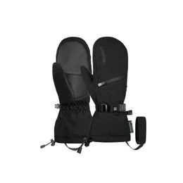 Reusch Damen F&auml;ustlinge "Demi R-TEX XT Mitten", schwarz, Gr. 6,5, mehrfarbig, 94% Polyester, 6% Lederimitat, Handschuhe, mit praktischer