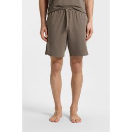 BOSS Herren Sweatshorts "Mix&Match Short CW", Gr. XXL, braun, Sweatware, Obermaterial: 95% Baumwolle, 5% Elasthan, Hosen, mit Eingriffstaschen