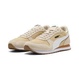 Puma Herren Sneaker "ST Miler Sneakers Erwachsene", Gr. 43, wei&szlig;, Obermaterial: Synthetik, Kuhleder, Textil; Futter: Textil; Innensohle: Textil;