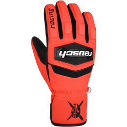 Reusch M&auml;dchen Skihandschuhe "Worldcup Warrior R-TEX XT Junior", schwarz, Gr. 4,5, mehrfarbig, 90% Polyester, 10% Ziegenleder, Handschuhe, in