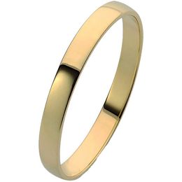Firetti Damen Trauring "Schmuck Geschenk Gold 375 Hochzeit Ehering "LIEBE"", 60, ohne Brillant, Gelbgold 375, 2,5mm, gold, Gelbgold 375, Fingerringe,