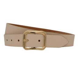 AnnaMatoni Damen Lederg&uuml;rtel "AnnaMatoni Lederg&uuml;rtel Mali Lederg&uuml;rtel Mali", beige, Gr. 110, 100% Leder, G&uuml;rtel