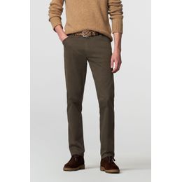 MEYER Herren Chinos "Chicago", grau, Gr. 30, unifarben, 98% Baumwolle;2% Elasthan, Hosen, aus Bio-Baumwolle