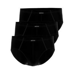Ammann Herren Slip "3er Pack Sport Slip Day Modern / Close to you", Gr. 5, schwarz, Obermaterial: 93% Baumwolle CO. 7% Elasthan EL., Unterhosen