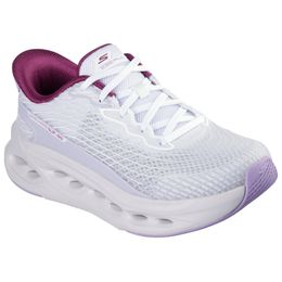Skechers Damen Slip-On Sneaker "MAX CUSHIONING GLIDE-STEP-SAPPHIRE", Gr. 35, weiß, Lederimitat, Mesh, Schuhe, Laufschuh, Trainingsschuh mit