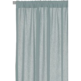Vorhang, B:135cm H:175cm, gr&uuml;n, LeGer Home by Lena Gercke, Baumwolle, Polyester, Wohnzimmer, Gardinen, "Lanea", Leinenoptik, 1 Schal, verschiedene