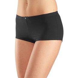 H.I.S. H.I.S Damen Panty, Gr. 34, schwarz-wei&szlig;, Jersey, Obermaterial: 95% Baumwolle, 5% Elasthan, unifarben, Unterhosen, aus elastischer Baumwoll-Qualit&auml;t