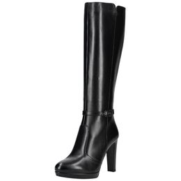 Nero Giardini Damen High-Heel-Stiefel "Nero Giardini Stiefel Leder", Gr. 39, schwarz, Leder, Schuhe