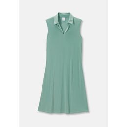 Madeleine Mode MADELEINE Damen Sommerkleid "Kleid &Auml;rmelloses Sommerkleid mit V-Ausschnitt", gr&uuml;n, Modern, Gr. 40, Obermaterial: 92% Polyester PES. 8% Elasthan EL.,