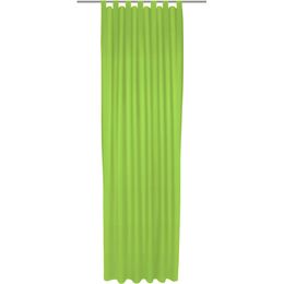 Vorhang WIRTH, B:132cm H:225cm, gr&uuml;n, Jacquard, Polyester, Wohnzimmer, Gardinen, "Umea"