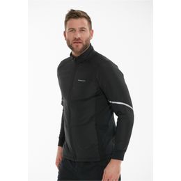Endurance Herren Laufjacke "Parken", schwarz, Gr. XXL, unifarben, 100% Polyester, Jacken, mit Reflektoren