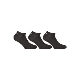 Fila Herren Sneakersocken "Socken 3er Pack", Gr. 43, schwarz, Obermaterial: 75% Baumwolle CO. 23% Polyester PES. 2% Elasthan EL., Socken