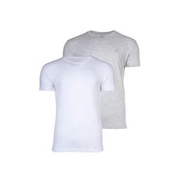 Gant Herren T-Shirt "T-Shirt 2er Pack", grau, Gr. M, Obermaterial: 100% Baumwolle CO., Shirts