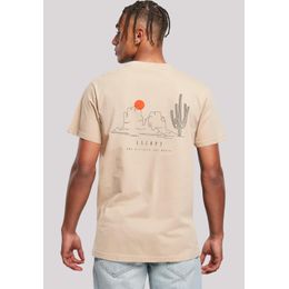 F4NT4STIC Herren T-Shirt "Escape Discover the World Savannah", beige, Gr. S, Obermaterial: 100% Baumwolle, Shirts, Discover the World