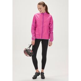 Endurance Damen Softshelljacke "IMMIE W Packable", pink, Gr. 40, unifarben, 100% Nylon, Jacken, extra leicht mit kleinem Packma&szlig;