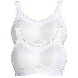 Anita Damen Sport-BH "Sport BH momentum", Gr. 105weiß weiß, Obermaterial: 70% Polyester PES. 15% Polyamid PA. 15% Elasthan EL., BHs