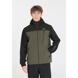 WEATHER REPORT Herren Outdoorjacke "DELTON W-PRO15000", schwarz, Gr. XXXL, bedruckt, mehrfarbig, 94% Polyester, 6% Elasthan, Jacken, ist