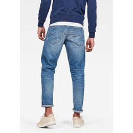 G-Star Raw G-STAR Herren Regular-fit-Jeans "3301 Straight Tapered", blau, Gr. 29, Denim/Jeans, Obermaterial: 99% Baumwolle, 1% Elasthan, Jeans