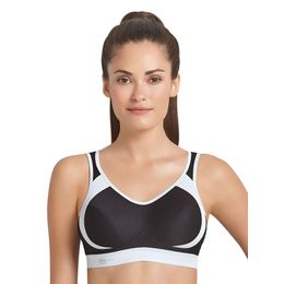 Anita Damen Sport-BH "Sport BH extreme control", Gr. 65, schwarz, Obermaterial: 76% Polyester PES. 19% Polyamid PA. 5% Elasthan EL., BHs