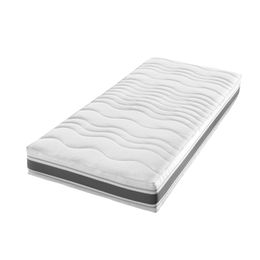 f.a.n. Taschenfederkernmatratze FAN, B:200cm H:22cm L:200cm, wei&szlig;, Bezug: 100% Polyester, Matratzen, "Punktoflex De Luxe T", Nat&uuml;rlicher Schutz gegen Milben
