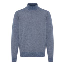 Blend Herren Strickfleece-Pullover "Strickpullover BHBruton V-neck", blau, Gr. XXXL, Obermaterial: 100% Polyester PES., Pullover