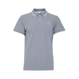 Blend Herren Poloshirt "Poloshirt BHBhnate", blau, Gr. M, Web, Obermaterial: 100% Baumwolle CO., Shirts