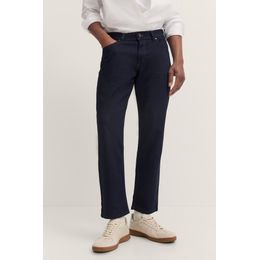 Bugatti Herren 5-Pocket-Jeans "Regular Fit", blau, Gr. 32, 99% Baumwolle, 1% Elasthan, Jeans, aus Authentic Denim mit Stretch-Komfort