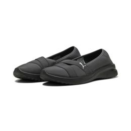 Puma Damen Sneaker "ADELINA 2", Gr. 40,5, silber, Textil, Schuhe