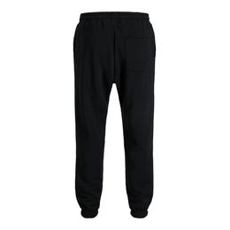 Jack & Jones Jungen Sweathose "JPSTKANE SOHO SWEAT PANTS NOOS JNR", schwarz, Gr. 140, JACK & JONES JUNIOR, bedruckt, angeraute Sweatware, Obermaterial: 80%