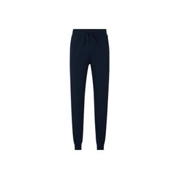 BOSS Herren Jogginghose "Jogginghose", blau, Gr. L, Obermaterial: 95% Baumwolle CO. 5% Elasthan EL., Hosen