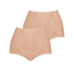 SuSa Damen Miederhose "2er Pack Miederhose Classics", Gr. 65, beige, Obermaterial: 80% Polyamid PA. 20% Elasthan EL., Unterhosen