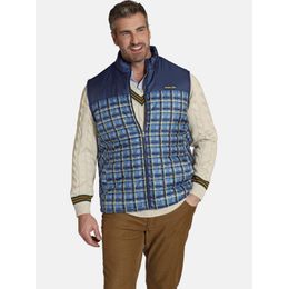 CHARLES COLBY Herren Steppweste "Steppweste DUKE AKKARIN", blau, Gr. 60, Obermaterial: 100% Polyester COOLMAX PES(Coolmax)., Westen