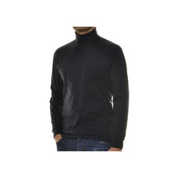 Ragman Herren Sweatshirt "Longsleeve Langarm Basic Rollkragen Regular Fit", blau, Gr. S, Obermaterial: 100% Baumwolle CO., Sweatshirts