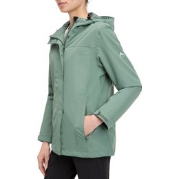 McKINLEY Damen Regenjacke "Regenjacke Carlide W", blau, Gr. 38, Obermaterial: 100% Polyester, Jacken