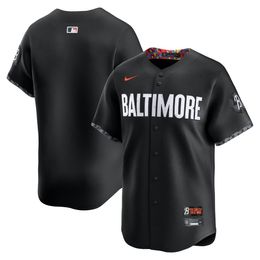 Nike Damen Footballtrikot "Nike Trikot Baltimore Orioles Nike Limited City Connect"schwarz, Gr. M, 100% Polyester, Trikots
