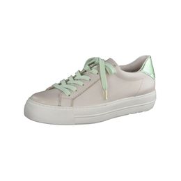 Paul Green Damen Sneaker "Paul Green Sneaker Glattleder", Gr. 42,5, gr&uuml;n, Glattleder, Schuhe