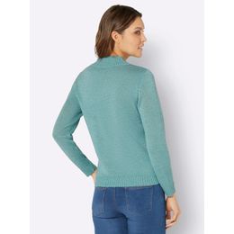 Classic Basics Damen Strickpullover "Langarm-Pullover", bunt, Gr. 50, meliert, 100% Polyacryl, Pullover