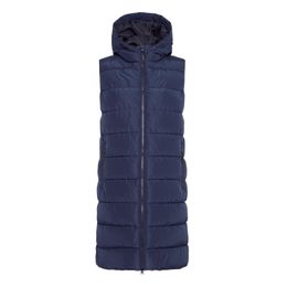 North Bend Damen Steppweste "Steppweste NBAmara W", blau, Gr. 44, unifarben, Obermaterial: 100% Polyester PES., Westen