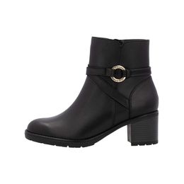 Remonte Damen Stiefelette "Remonte Stiefelette Leder", Gr. 40, schwarz, Leder, Schuhe