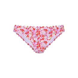 Lascana Damen Bikini-Hose "Jasmin", bunt, Gr. 32, floral, Microfaser, Badehosen, im knappen Schnitt mit Bl&uuml;mchen-Druck