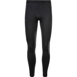 Endurance Herren Lauftights "TRANNY WINTER XQL", schwarz, Gr. S, unifarben, 90% Polyester, 10% Elasthan, Hosen, mit praktischer Rei&szlig;verschlusstasche