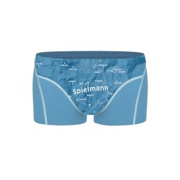 Ein schöner Fleck Erde Herren Boxershorts "Boxershort 1er Pack", EIN SCHÖNER FLECK ERDE, Gr. S, blau, Obermaterial: 95% Baumwolle CO(Bio). 5% Elasthan EL., Unterhosen